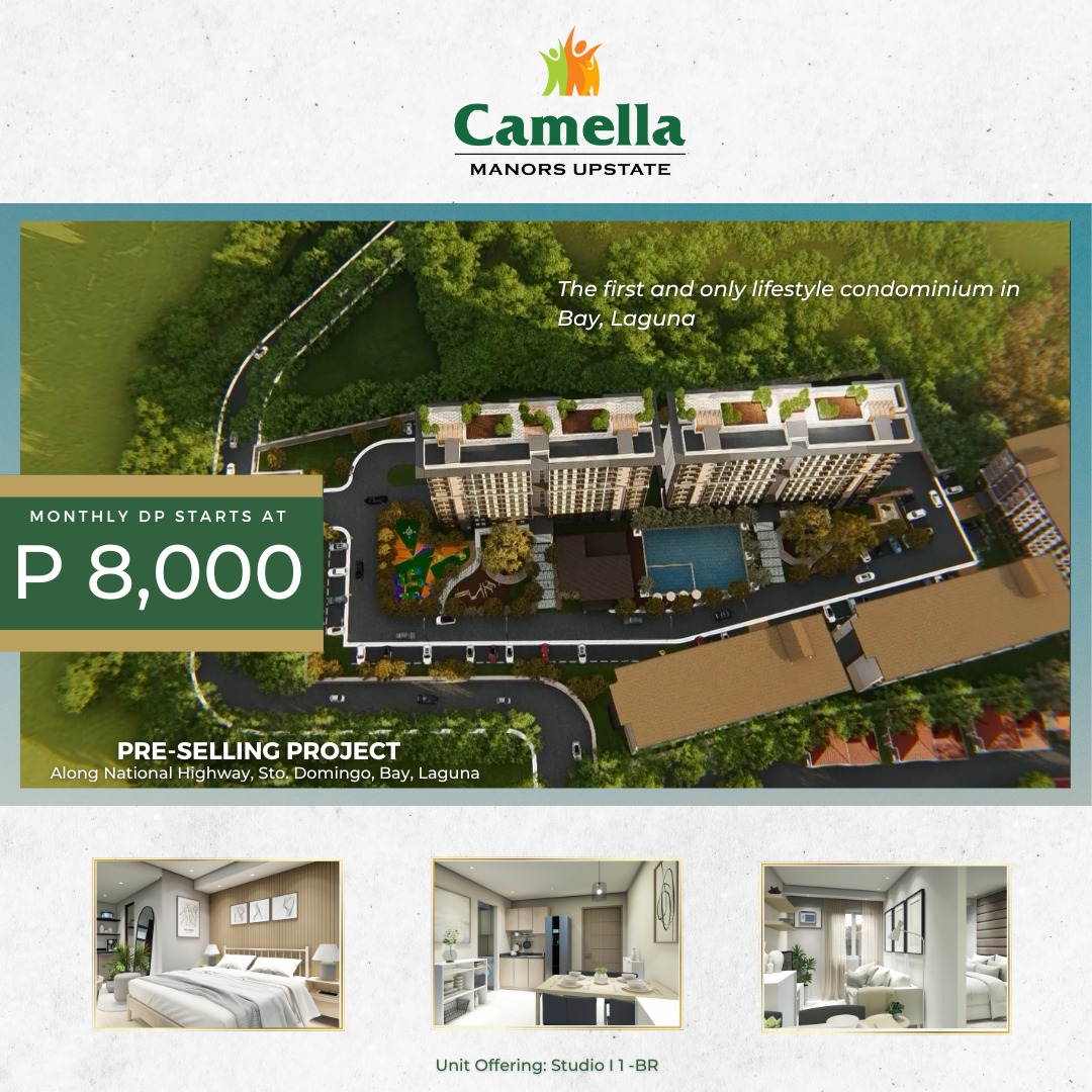 Maricar Ciriaco | Camella Manors Upstate | Studio Unit | Bachelors ...