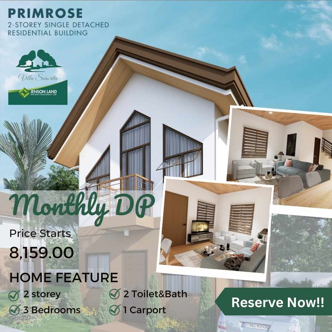 Arthuro Dela Pena | Villa Señorita | Primrose-two Storey Single ...